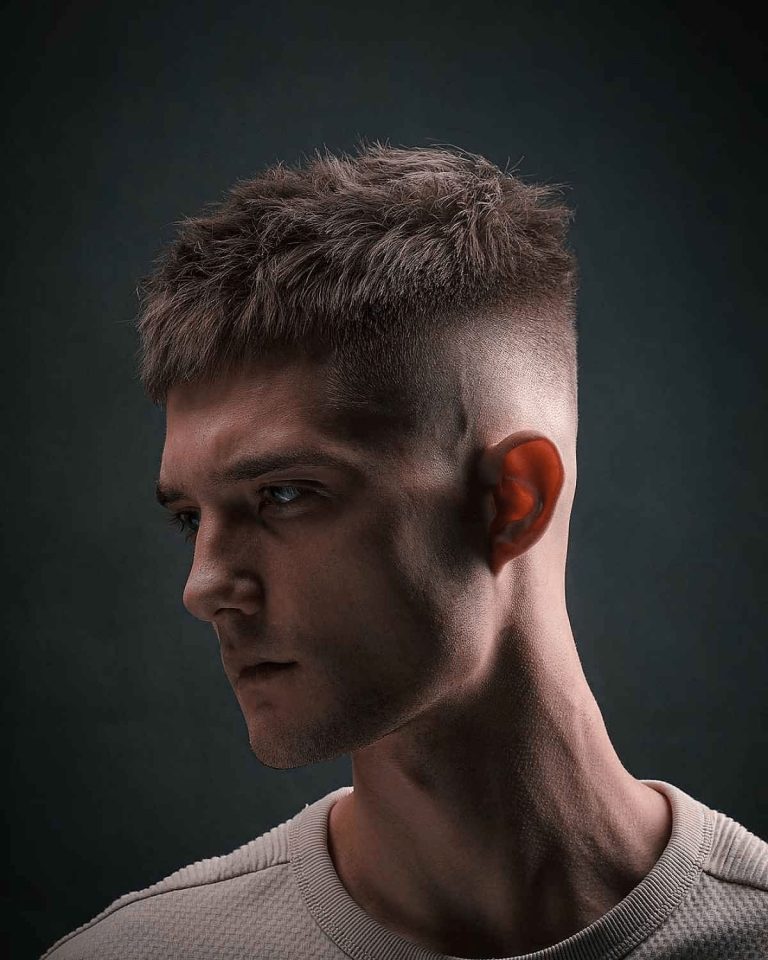 Textured Fringe Low Taper Fade: A Stylish Haircut Guide in 2025 - Taper ...