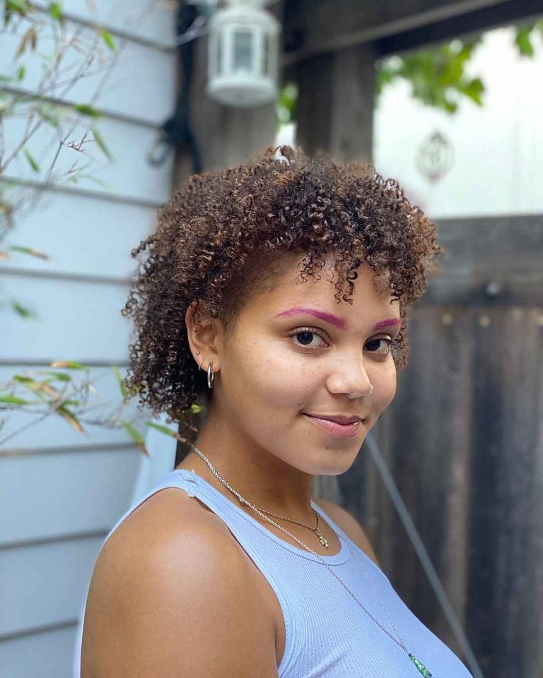 25+ Modern Curly Mullet Hairstyles for Girls in 2025 - Taper Fade